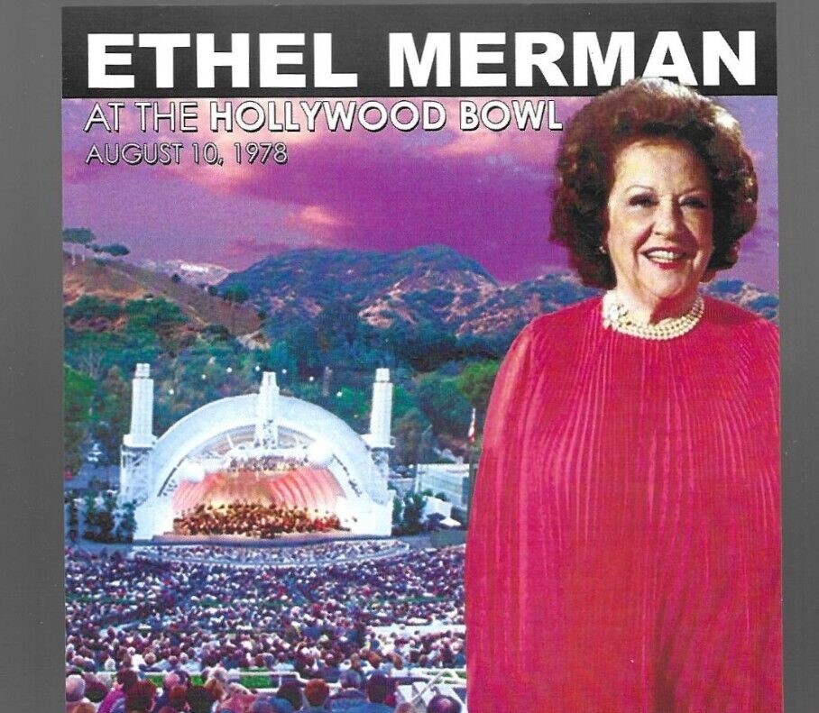 Ethel Merman1978 live Hollywood Bowl on CD – Footlight